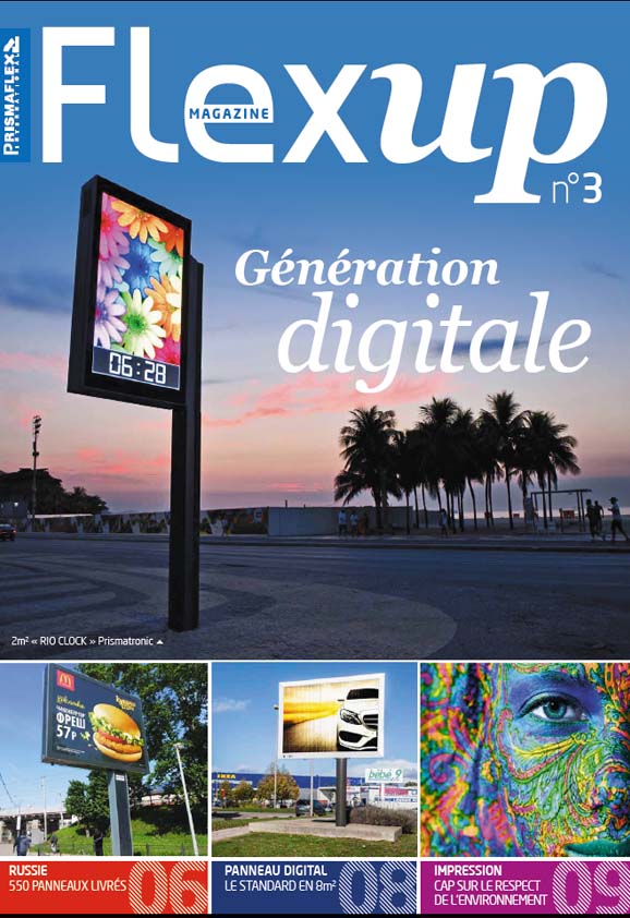 Génération digitale : le magazine FLEX UP 3 est arrivé ! | Prismaflex