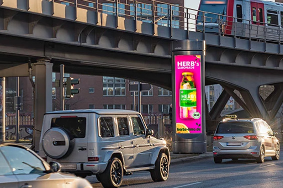 Display Columns Manufacturer - Advertising columns | Prismaflex